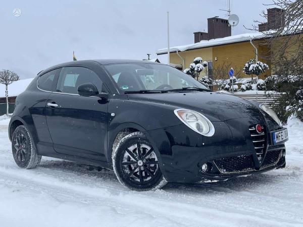 Black Alfa Romeo Mito 2010 in Vilnius, with an engine capacity of 1.40 L and mileage of 180 thousand km for 4600 €, photo 7 on AUTOMOTO.COM.LV