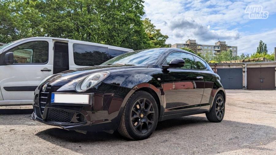Melns Alfa Romeo Mito 2009 Kauņa, ar dzinēja tilpumu 1.30 L un nobraukumu 240 tūkst. km par 1600 €, foto 1 vietnē AUTOMOTO.COM.LV