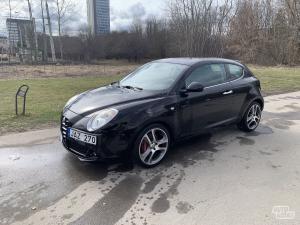 Black Alfa Romeo Mito 2009 in Vilnius, with an engine capacity of 1.40 L and mileage of 163 thousand km for 700 €, photo 12 on AUTOMOTO.COM.LV