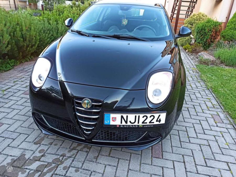 Melns Alfa Romeo Mito 2009 Kauņa, ar dzinēja tilpumu 1.25 L un nobraukumu 217 tūkst. km par 1499 €, foto 4 vietnē AUTOMOTO.COM.LV