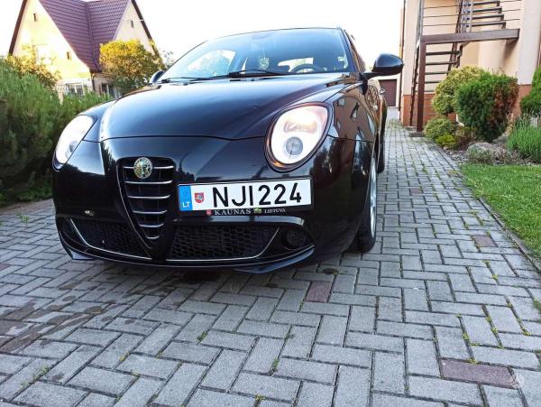 Melns Alfa Romeo Mito 2009 Kauņa, ar dzinēja tilpumu 1.25 L un nobraukumu 217 tūkst. km par 1499 €, foto 4 vietnē AUTOMOTO.COM.LV