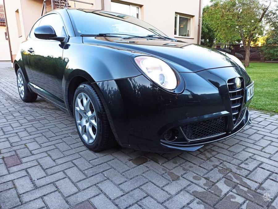 Melns Alfa Romeo Mito 2009 Kauņa, ar dzinēja tilpumu 1.25 L un nobraukumu 217 tūkst. km par 1499 €, foto 6 vietnē AUTOMOTO.COM.LV