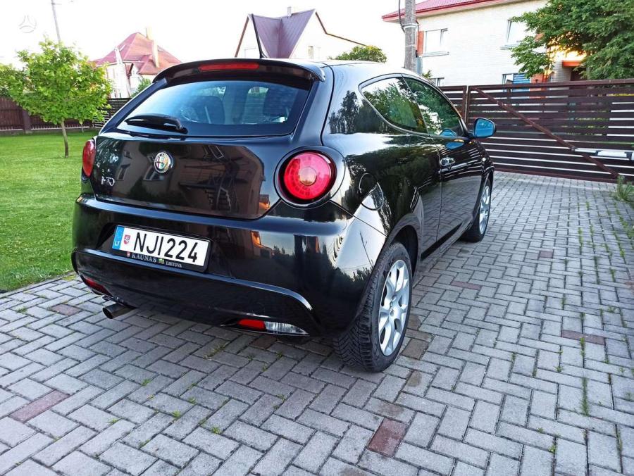 Melns Alfa Romeo Mito 2009 Kauņa, ar dzinēja tilpumu 1.25 L un nobraukumu 217 tūkst. km par 1499 €, foto 8 vietnē AUTOMOTO.COM.LV