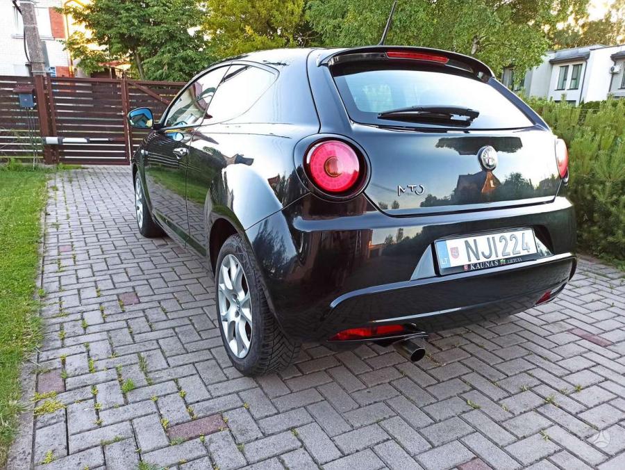 Melns Alfa Romeo Mito 2009 Kauņa, ar dzinēja tilpumu 1.25 L un nobraukumu 217 tūkst. km par 1499 €, foto 10 vietnē AUTOMOTO.COM.LV