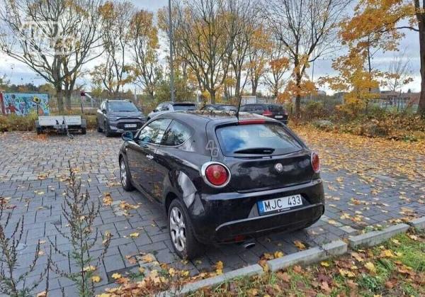 Melns Alfa Romeo Mito 2011 Kauņa, ar dzinēja tilpumu 1.60 L un nobraukumu 220 tūkst. km par 1350 €, foto 3 vietnē AUTOMOTO.COM.LV