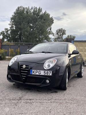 Black Alfa Romeo Mito 2011 in Kaunas, with an engine capacity of 1.25 L and mileage of 181 thousand km for 1500 €, photo  on AUTOMOTO.COM.LV