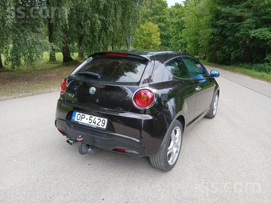 Melns Alfa Romeo Mito 2012 Ogre, ar dzinēja tilpumu 1.30 L un nobraukumu 206 tūkst. km par 3200 €, foto 7 vietnē AUTOMOTO.COM.LV