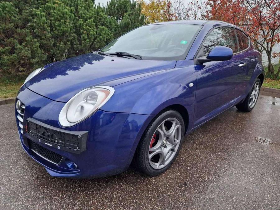 Blue Alfa Romeo Mito 2012 in Ukmerge, with an engine capacity of 1.30 L and mileage of 247 thousand km for 2950 €, photo 1 on AUTOMOTO.COM.LV