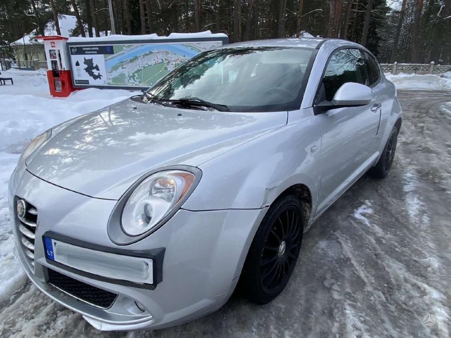 Pelēks Alfa Romeo Mito 2011 Kauņa, ar dzinēja tilpumu 1.60 L un nobraukumu 300 tūkst. km par 1800 €, foto 2 vietnē AUTOMOTO.COM.LV