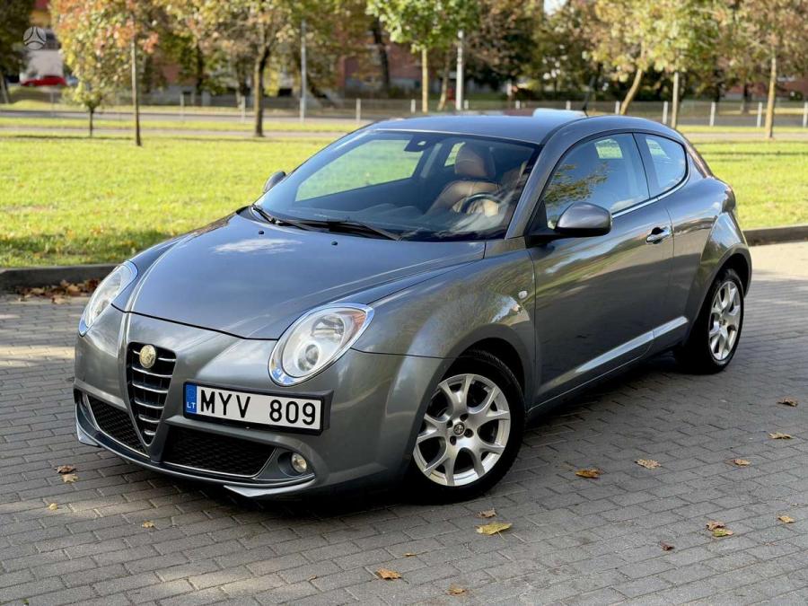 Grey Alfa Romeo Mito 2012 in Vilnius, with an engine capacity of 1.40 L and mileage of 183 thousand km for 2500 €, photo 1 on AUTOMOTO.COM.LV