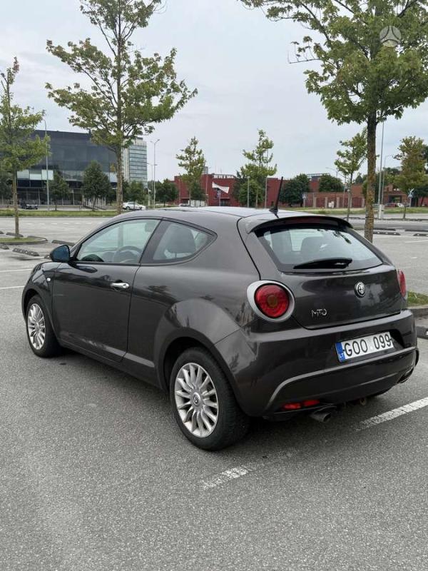 Grey Alfa Romeo Mito 2015 in Klaipeda, with an engine capacity of 1.25 L and mileage of 112 thousand km for 1999 €, photo 3 on AUTOMOTO.COM.LV