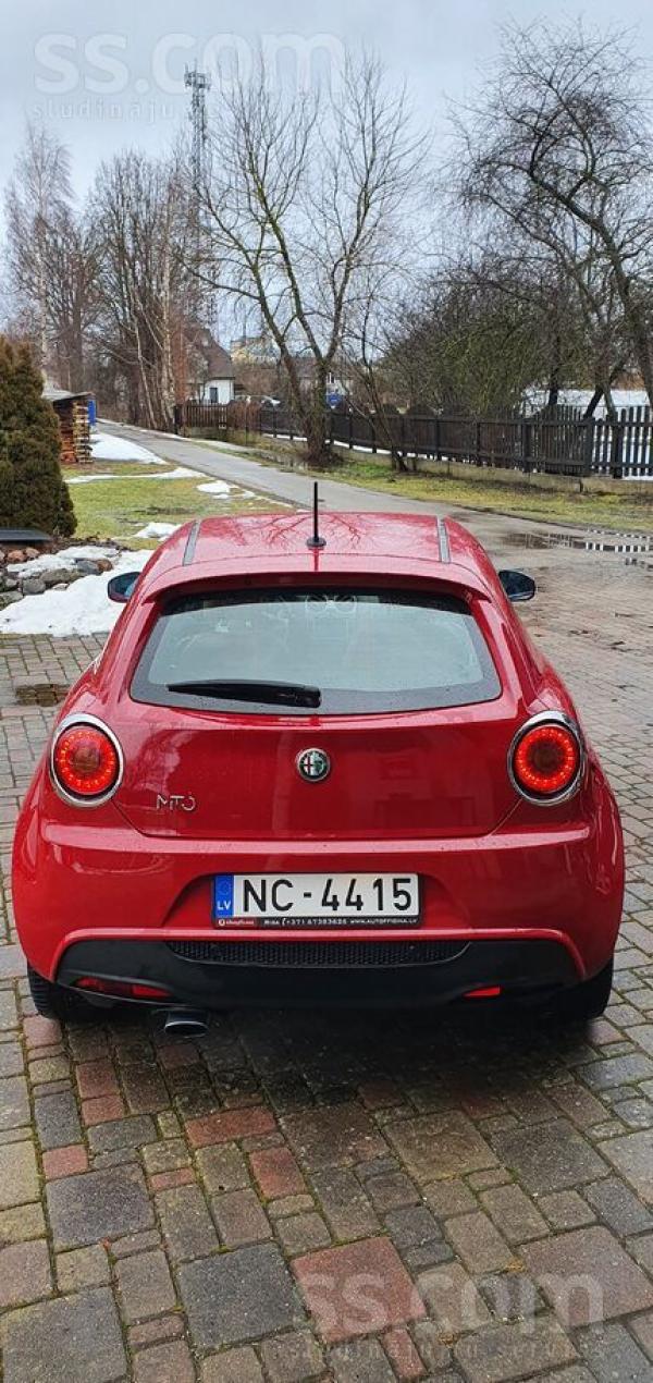 Sarkans Alfa Romeo Mito 2012 Rīga, ar dzinēja tilpumu 1.30 L un nobraukumu 240 tūkst. km par 3500 €, foto 5 vietnē AUTOMOTO.COM.LV