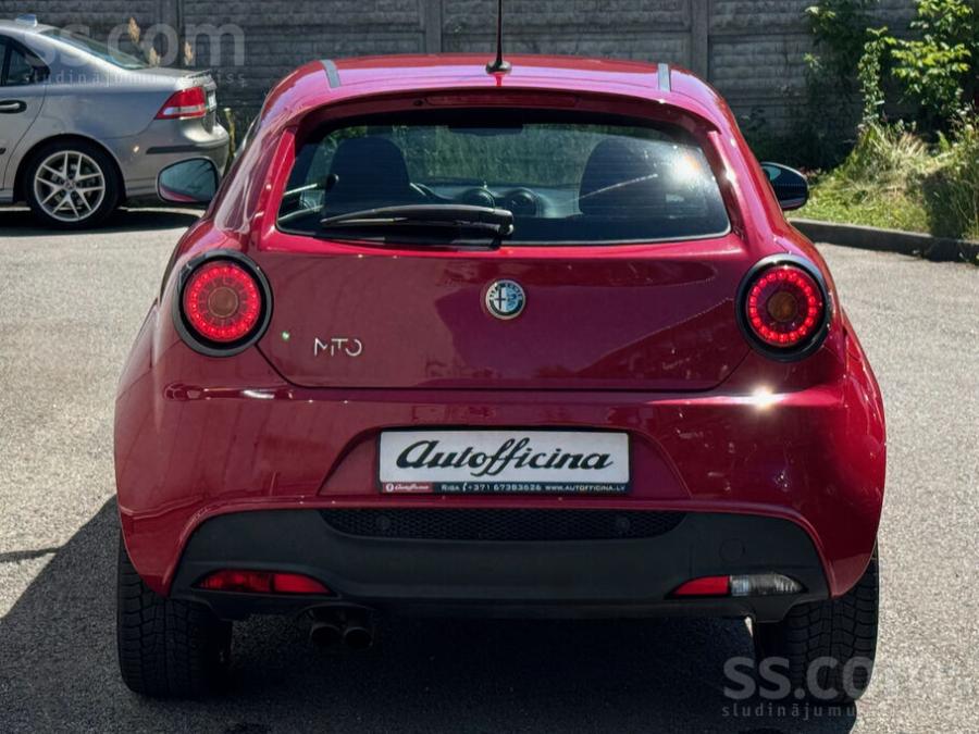 Sarkans Alfa Romeo Mito 2015 Rīga, ar dzinēja tilpumu 1.40 L un nobraukumu 135 tūkst. km par 8900 €, foto 7 vietnē AUTOMOTO.COM.LV