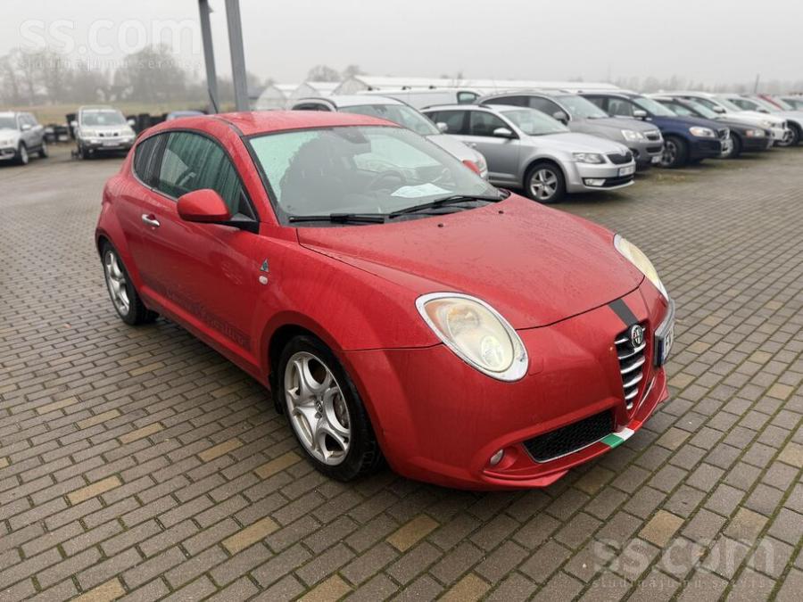 Sarkans Alfa Romeo Mito 2008 Talsi, ar dzinēja tilpumu 1.40 L un nobraukumu 203 tūkst. km par 3700 €, foto 5 vietnē AUTOMOTO.COM.LV