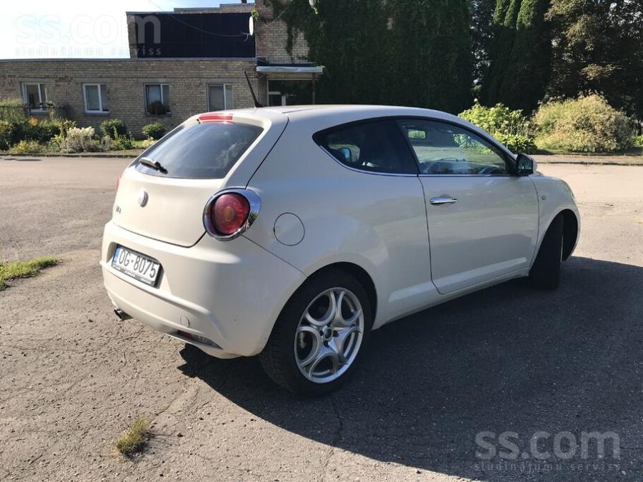 Balts Alfa Romeo Mito 2008 Jēkabpils, ar dzinēja tilpumu 1.40 L un nobraukumu 195 tūkst. km par 4100 €, foto 5 vietnē AUTOMOTO.COM.LV