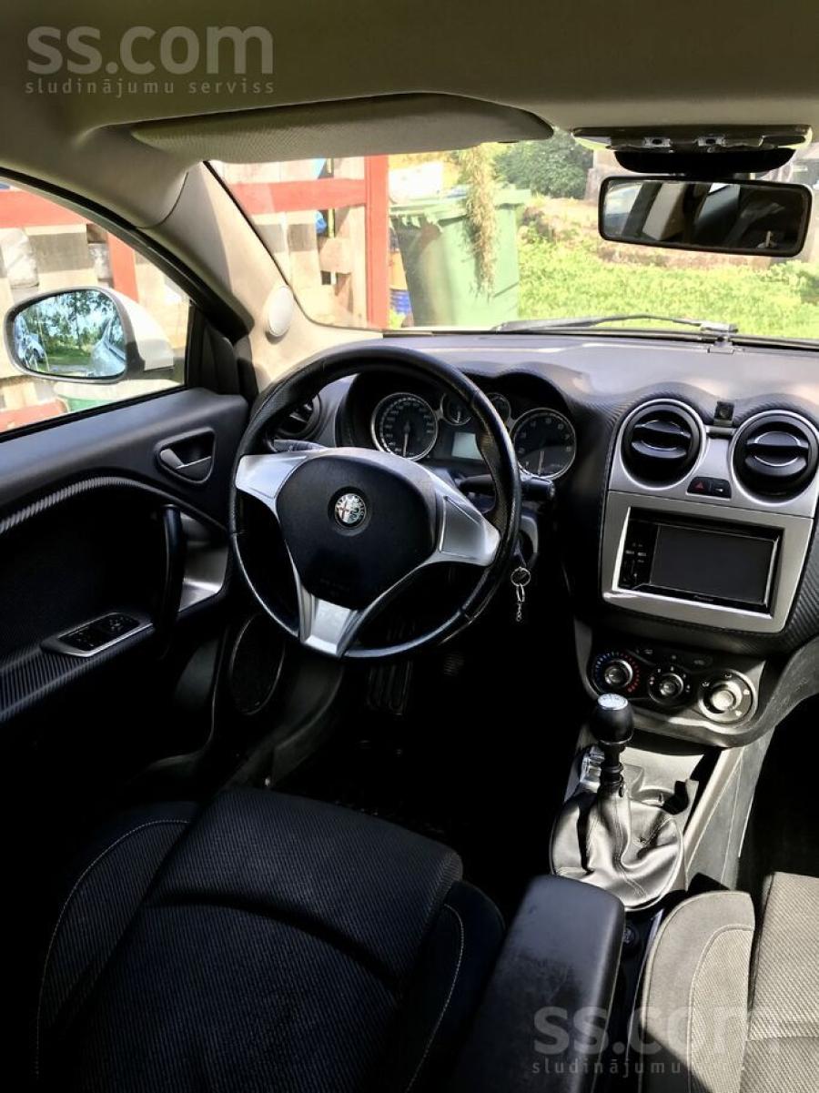 Balts Alfa Romeo Mito 2008 Jēkabpils, ar dzinēja tilpumu 1.40 L un nobraukumu 195 tūkst. km par 4100 €, foto 17 vietnē AUTOMOTO.COM.LV