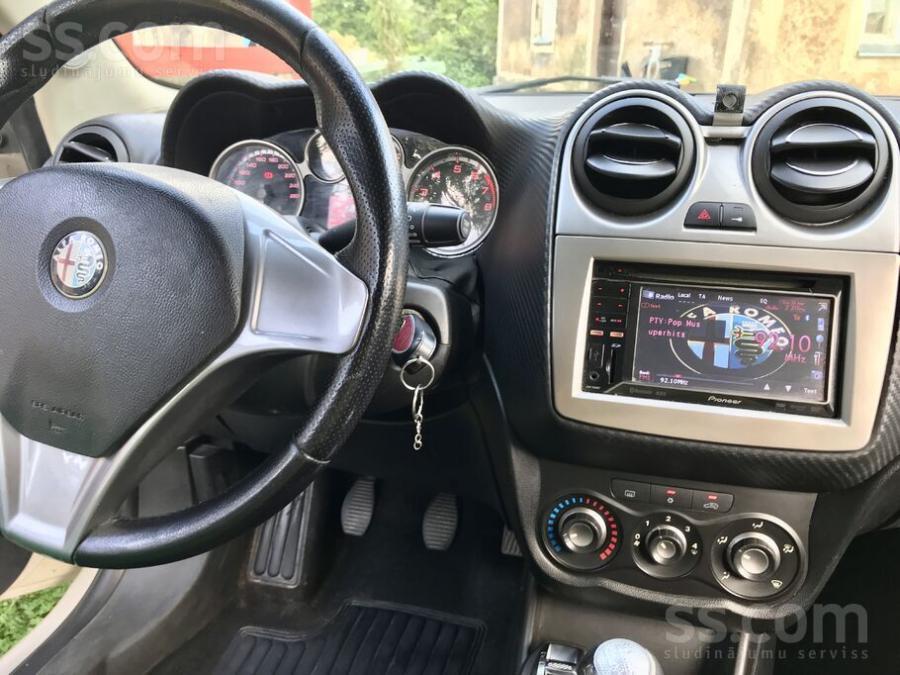 Balts Alfa Romeo Mito 2008 Jēkabpils, ar dzinēja tilpumu 1.40 L un nobraukumu 195 tūkst. km par 4100 €, foto 19 vietnē AUTOMOTO.COM.LV