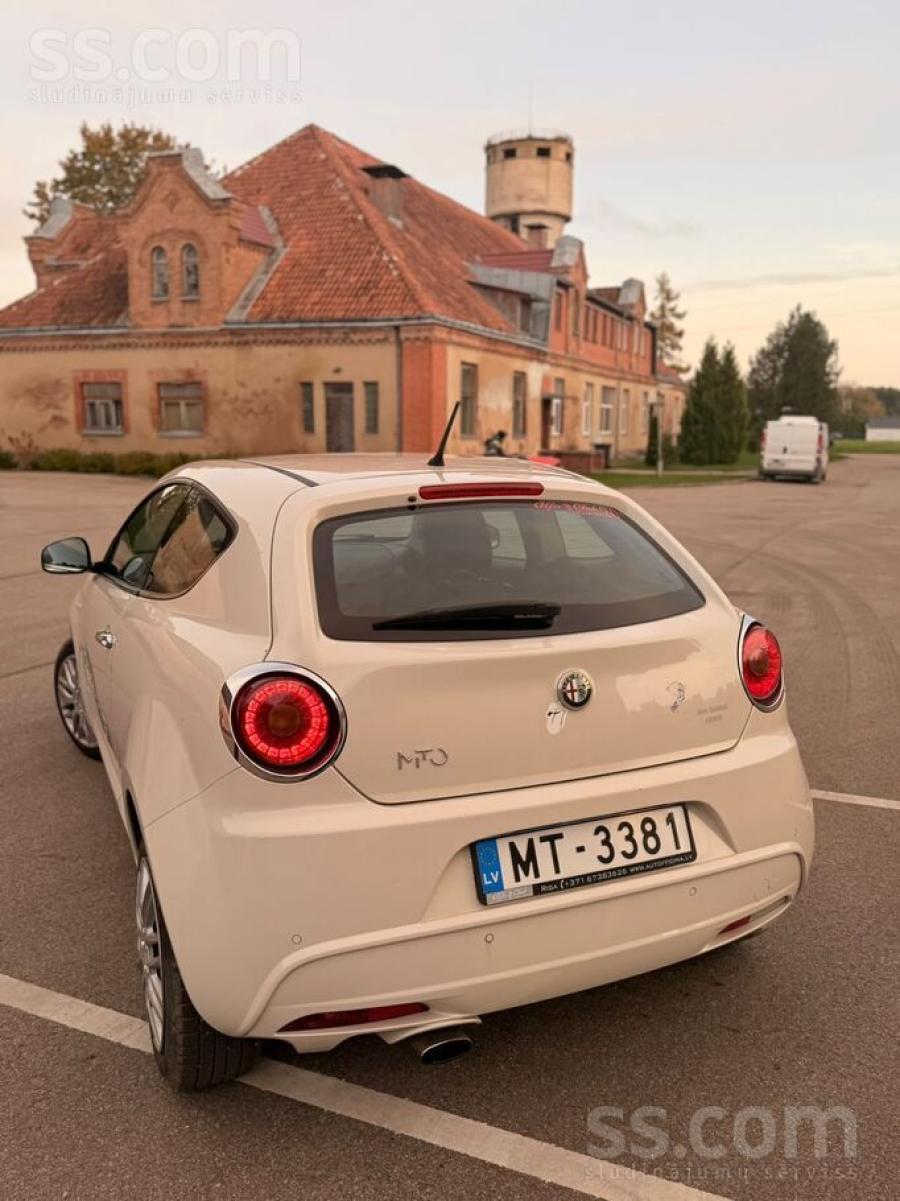 White Alfa Romeo Mito 2011 in Bauska, with an engine capacity of 1.30 L and mileage of 298 thousand km for 1900 €, photo 1 on AUTOMOTO.COM.LV