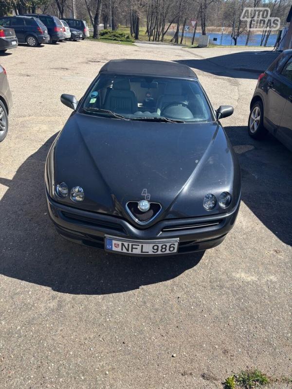 Melns Alfa Romeo Spider 2001 Viļņa, ar dzinēja tilpumu 2.00 L un nobraukumu 147 tūkst. km par 3999 €, foto 8 vietnē AUTOMOTO.COM.LV