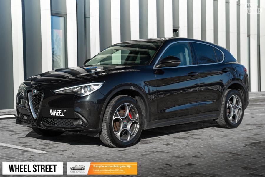 Melns Alfa Romeo Stelvio 2018 Viļņa, ar dzinēja tilpumu 2.10 L un nobraukumu 199 tūkst. km par 16000 €, foto 1 vietnē AUTOMOTO.COM.LV