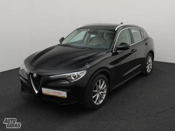 Melns Alfa Romeo Stelvio 2019 Viļņa, ar dzinēja tilpumu 2.20 L un nobraukumu 132 tūkst. km par 20999 €, foto  vietnē AUTOMOTO.COM.LV
