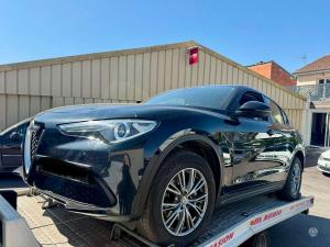 Black Alfa Romeo Stelvio 2019 in Taurage, with an engine capacity of 2.14 L and mileage of 178 thousand km for 8999 €, photo  on AUTOMOTO.COM.LV