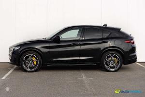 Black Alfa Romeo Stelvio 2021 in Vilnius, with an engine capacity of 2.00 L and mileage of 124 thousand km for 29900 €, photo 25 on AUTOMOTO.COM.LV