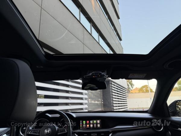 Melns Alfa Romeo Stelvio 2021 Rīga, ar dzinēja tilpumu 2.89 L un nobraukumu 81 tūkst. km par 43900 €, foto 11 vietnē AUTOMOTO.COM.LV