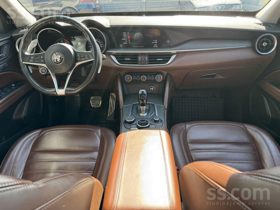 Zils Alfa Romeo Stelvio 2017 Rīga, ar dzinēja tilpumu 2.20 L un nobraukumu 106 tūkst. km par 19900 €, foto 20 vietnē AUTOMOTO.COM.LV