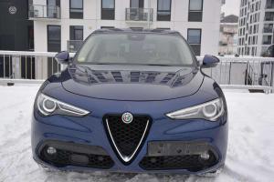 Blue Alfa Romeo Stelvio 2018 in Vilnius, with an engine capacity of 2.14 L and mileage of 143 thousand km for 15599 €, photo 6 on AUTOMOTO.COM.LV