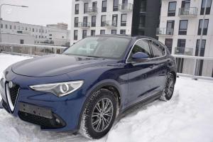 Blue Alfa Romeo Stelvio 2018 in Vilnius, with an engine capacity of 2.14 L and mileage of 143 thousand km for 15599 €, photo 11 on AUTOMOTO.COM.LV