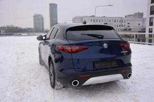 Blue Alfa Romeo Stelvio 2018 in Vilnius, with an engine capacity of 2.14 L and mileage of 143 thousand km for 15599 €, photo 13 on AUTOMOTO.COM.LV