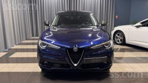 Zils Alfa Romeo Stelvio 2018 Rīga, ar dzinēja tilpumu 2.20 L un nobraukumu 169 tūkst. km par 19990 €, foto 2 vietnē AUTOMOTO.COM.LV