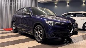 Zils Alfa Romeo Stelvio 2018 Rīga, ar dzinēja tilpumu 2.20 L un nobraukumu 169 tūkst. km par 19990 €, foto 3 vietnē AUTOMOTO.COM.LV