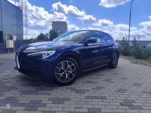 Blue Alfa Romeo Stelvio 2019 in Siauliai, with an engine capacity of 2.20 L and mileage of 205 thousand km for 12900 €, photo 16 on AUTOMOTO.COM.LV