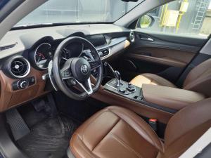 Blue Alfa Romeo Stelvio 2019 in Siauliai, with an engine capacity of 2.20 L and mileage of 205 thousand km for 12900 €, photo 18 on AUTOMOTO.COM.LV