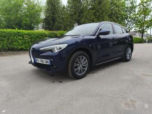 Zils Alfa Romeo Stelvio 2019 Kelmė, ar dzinēja tilpumu 2.14 L un nobraukumu 320 tūkst. km par 11400 €, foto  vietnē AUTOMOTO.COM.LV