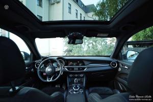 Blue Alfa Romeo Stelvio 2019 in Vilnius, with an engine capacity of 2.89 L and mileage of 159 thousand km for 39950 €, photo 43 on AUTOMOTO.COM.LV