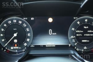 Blue Alfa Romeo Stelvio 2024 in Riga, with an engine capacity of 2.90 L and mileage of 40 thousand km for 68580 €, photo 22 on AUTOMOTO.COM.LV