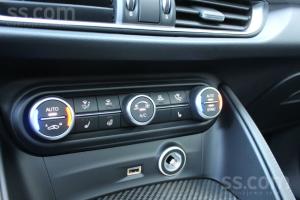 Blue Alfa Romeo Stelvio 2024 in Riga, with an engine capacity of 2.90 L and mileage of 40 thousand km for 68580 €, photo 28 on AUTOMOTO.COM.LV