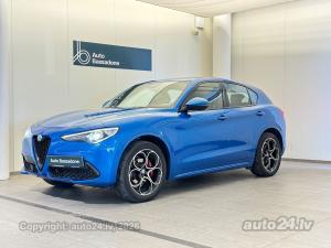 Zils Alfa Romeo Stelvio 2020 Tallina, ar dzinēja tilpumu 2.00 L un nobraukumu 72 tūkst. km par 28900 €, foto  vietnē AUTOMOTO.COM.LV