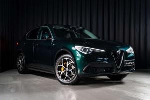 Zaļš Alfa Romeo Stelvio 2021 Viļņa, ar dzinēja tilpumu 2.00 L un nobraukumu 100 tūkst. km par 31000 €, foto 3 vietnē AUTOMOTO.COM.LV