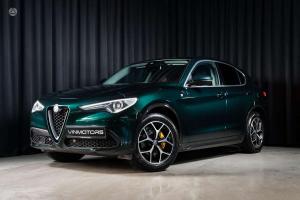 Green Alfa Romeo Stelvio 2021 in Vilnius, with an engine capacity of 2.00 L and mileage of 100 thousand km for 27500 €, photo  on AUTOMOTO.COM.LV