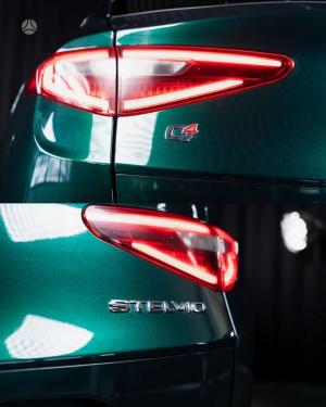Zaļš Alfa Romeo Stelvio 2021 Viļņa, ar dzinēja tilpumu 2.00 L un nobraukumu 100 tūkst. km par 27500 €, foto 17 vietnē AUTOMOTO.COM.LV