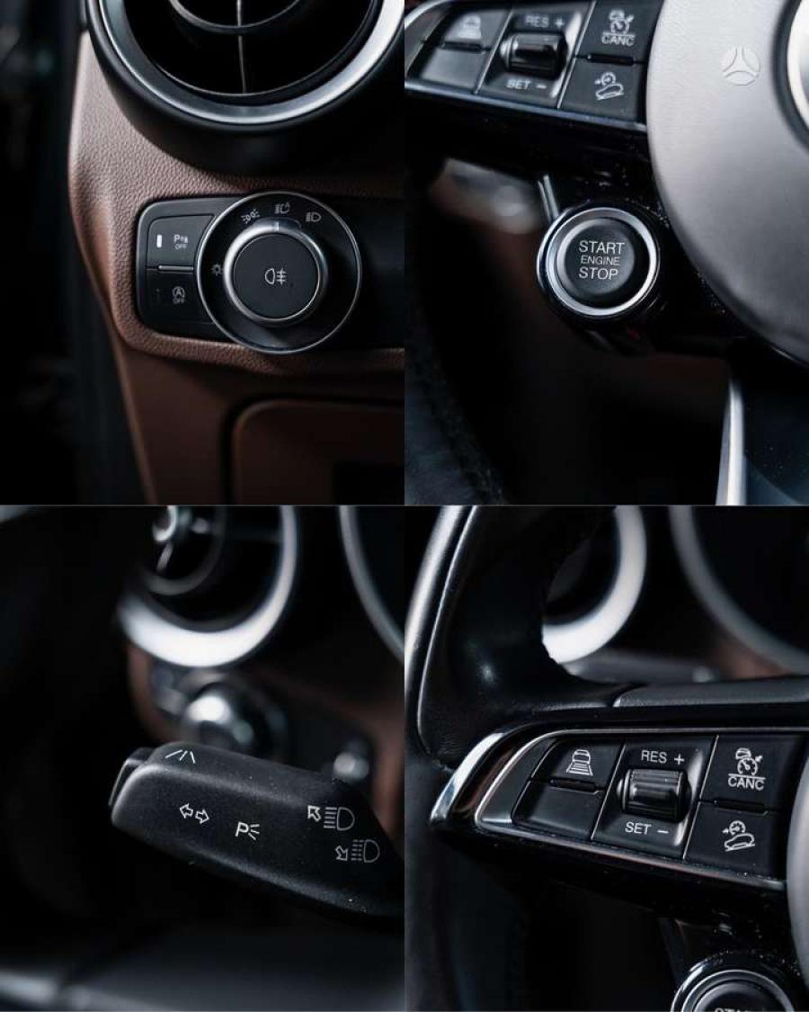 Zaļš Alfa Romeo Stelvio 2021 Viļņa, ar dzinēja tilpumu 2.00 L un nobraukumu 100 tūkst. km par 27500 €, foto 24 vietnē AUTOMOTO.COM.LV