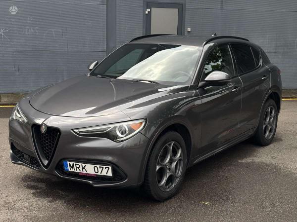 Pelēks Alfa Romeo Stelvio 2018 Viļņa, ar dzinēja tilpumu 2.00 L un nobraukumu 78 tūkst. km par 20500 €, foto 2 vietnē AUTOMOTO.COM.LV