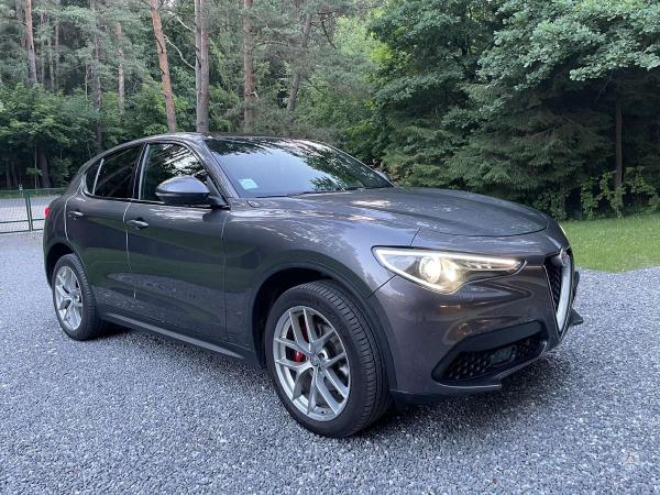 Grey Alfa Romeo Stelvio 2019 in Vilnius, with an engine capacity of 2.00 L and mileage of 200 thousand km for 16499 €, photo 7 on AUTOMOTO.COM.LV