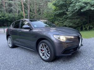 Grey Alfa Romeo Stelvio 2019 in Vilnius, with an engine capacity of 2.00 L and mileage of 200 thousand km for 16499 €, photo 7 on AUTOMOTO.COM.LV