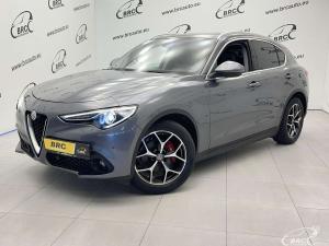 Grey Alfa Romeo Stelvio 2019 in Vilnius, with an engine capacity of 2.14 L and mileage of 82 thousand km for 15500 €, photo  on AUTOMOTO.COM.LV