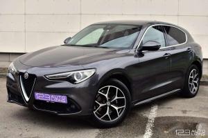 Pelēks Alfa Romeo Stelvio 2020 Kretinga, ar dzinēja tilpumu 2.10 L un nobraukumu 168 tūkst. km par 16350 €, foto  vietnē AUTOMOTO.COM.LV